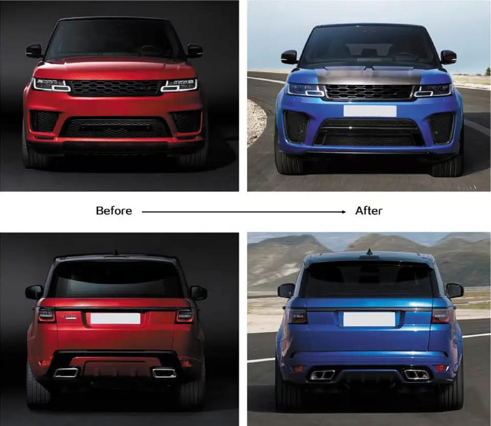 HW L494 18-22 bodykit UPGRADE TO Sport Edition kit de corpo de tuning ...